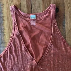 Victoria's Secret | Tops | Victorias Secret Sport Mesh V Workout Tank ...